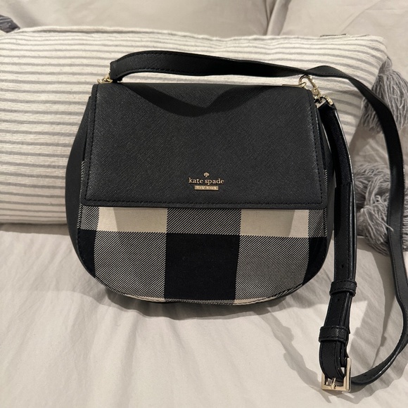 kate spade | Bags | Checkered Kate Spade Crossbody | Poshmark